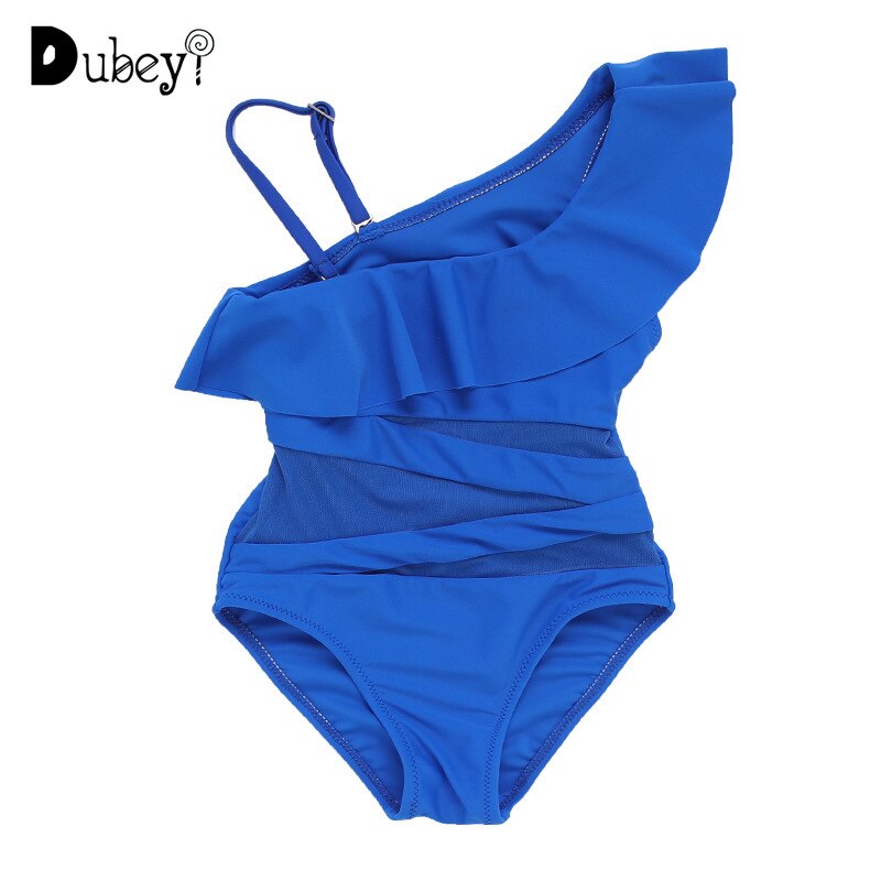 Big Girl Swimwear One Piece Swimsuit with Suspende... – Grandado