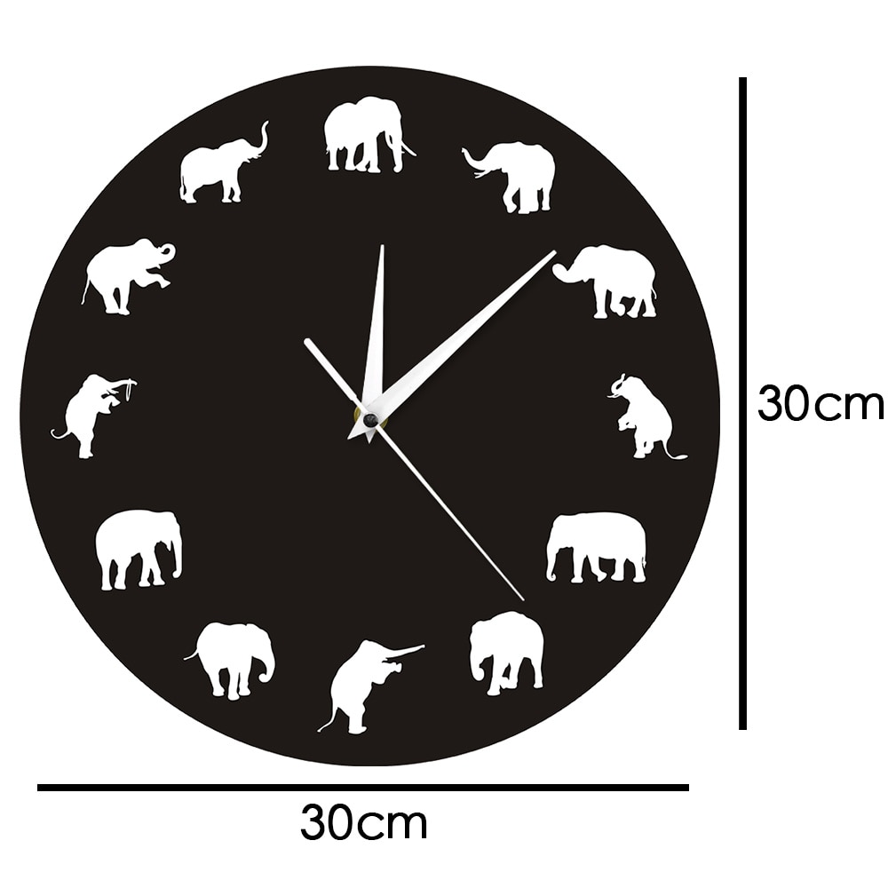 Wildlife Animal Elephant Artwork Nursery Decor Wal... – Grandado