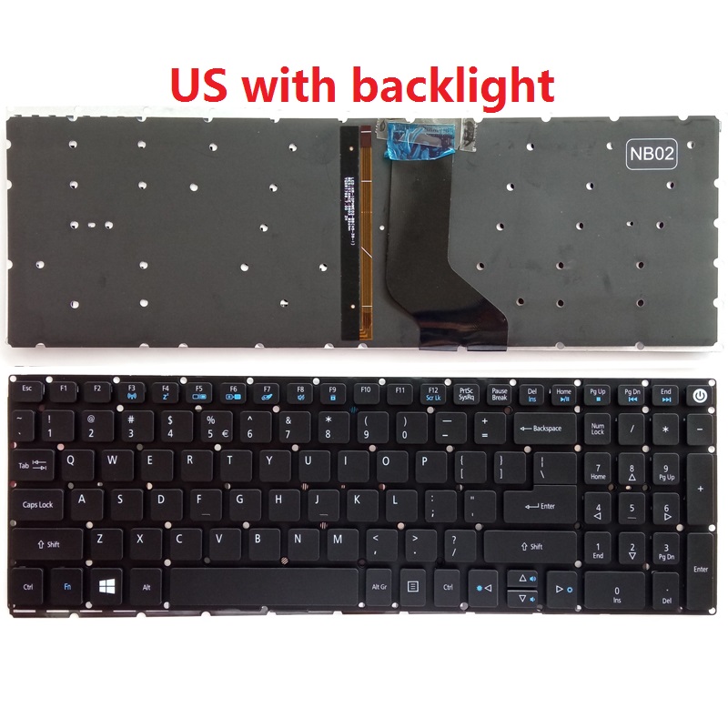 Us/Uk/Spaans Sp/Duitse Gr Laptop Toetsenbord Voor ... – Vicedeal