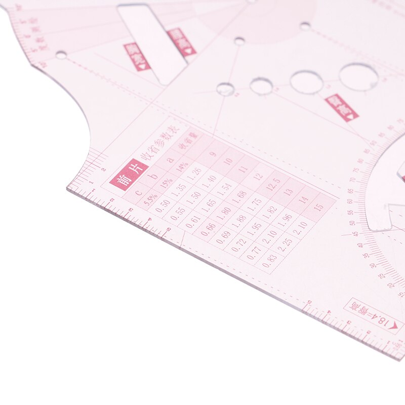 1:3 Women Cloth Ruler Drafting Template Garment Cr... – Vicedeal