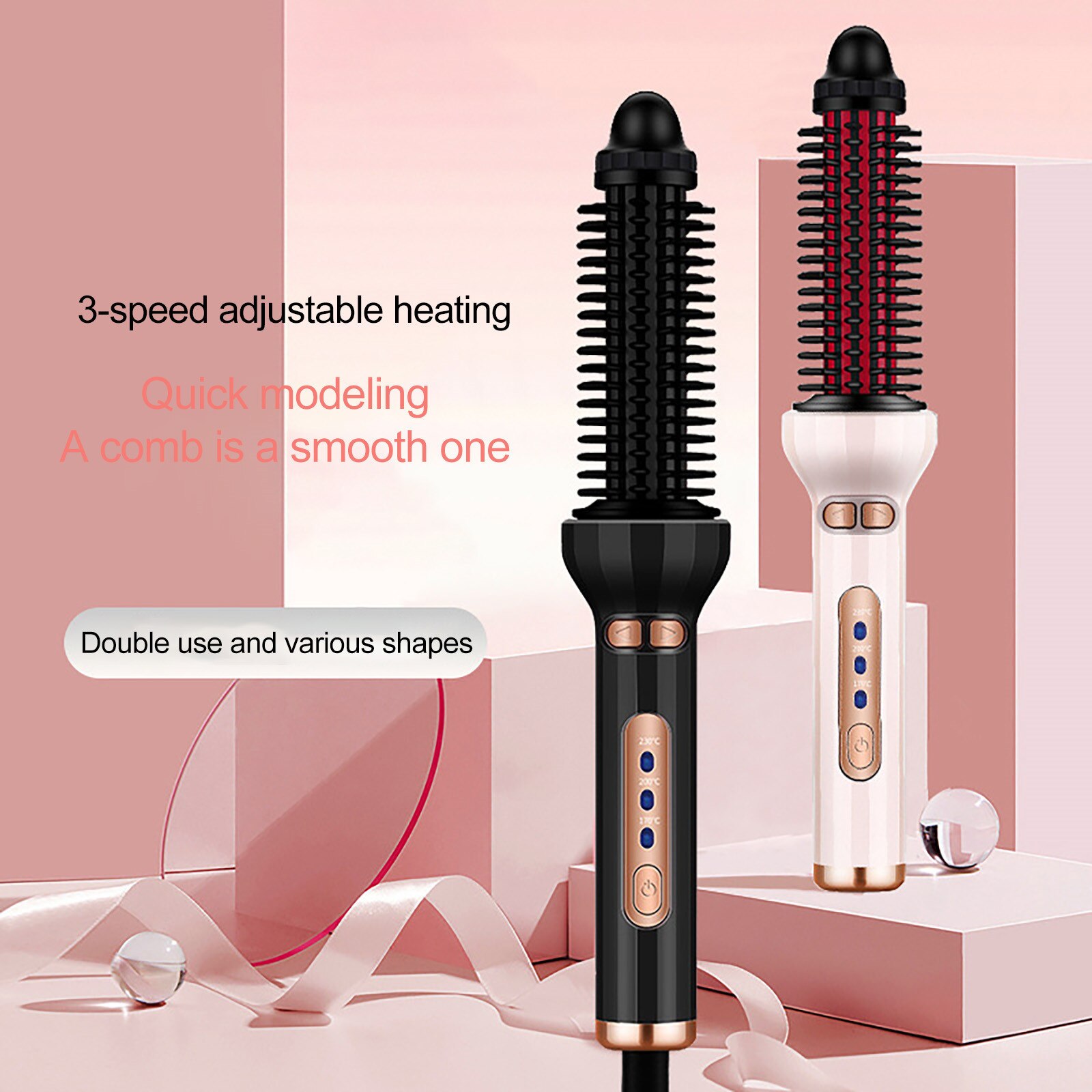 Beauty Devices Hair Straightener Ion Curling Hair ... – Vicedeal