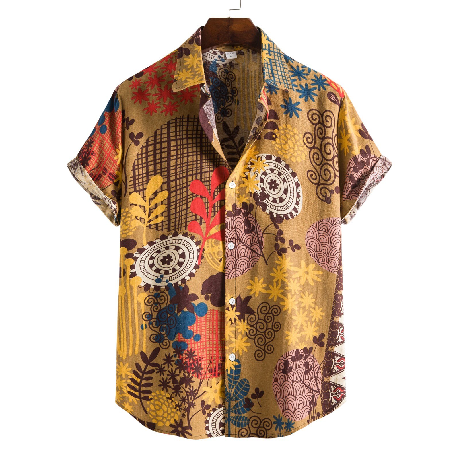 Mode Zomer Hawaiian Shirt Voor Mannen Korte Mouwen... – Grandado