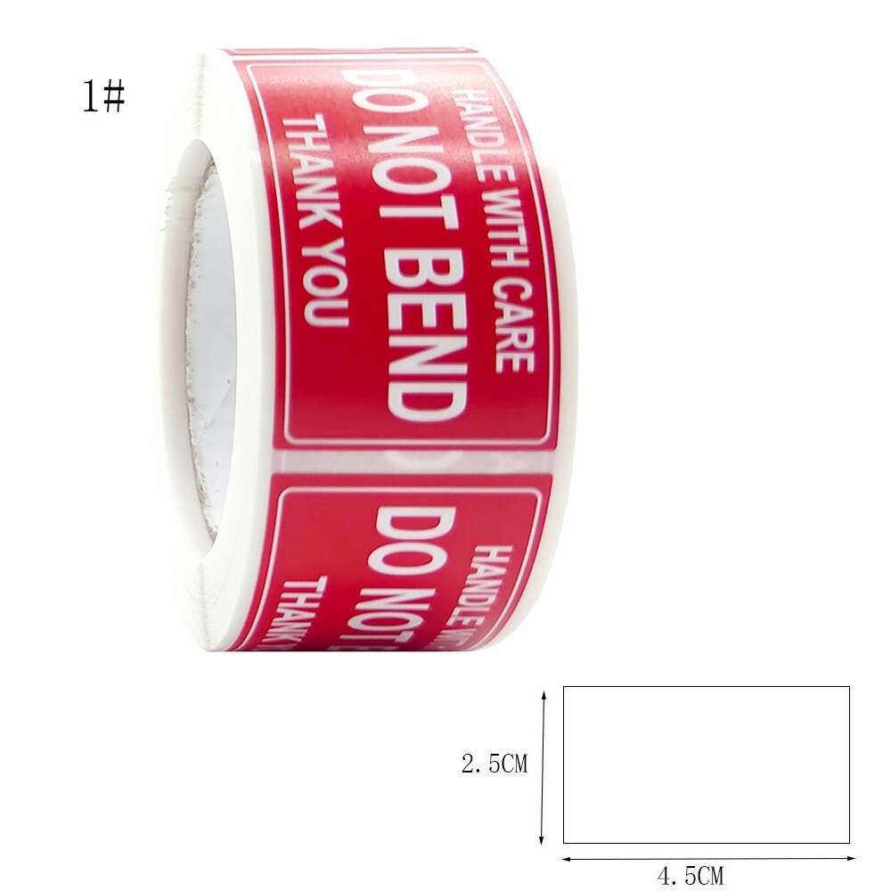150/250Pcs Fragile Warning Label Stickers Please H... – Grandado