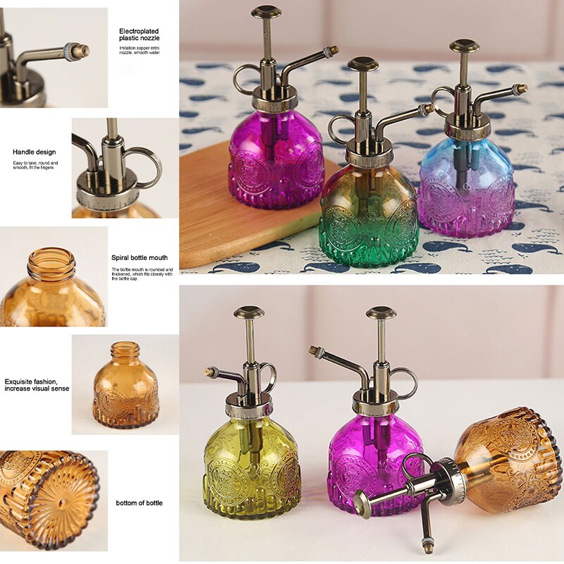 Vintage Plant Glas Spuitfles Tuin Irrigatie Spray ... – Vicedeal