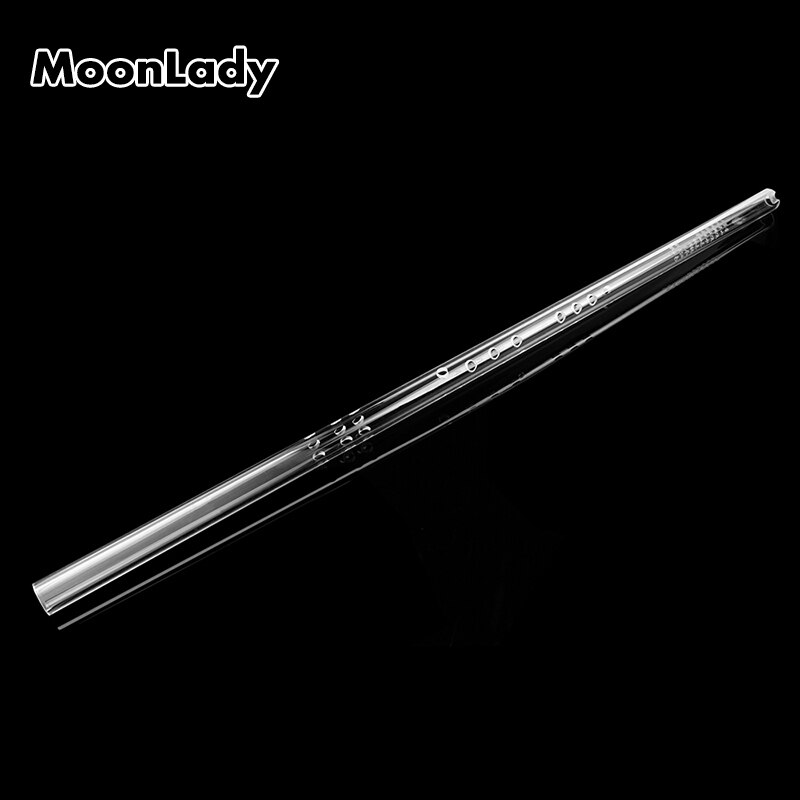 Acrylic Transparent Vertical Flute G Key 8 Holes M... – Grandado