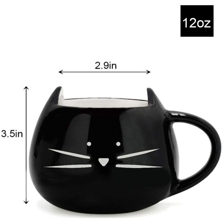 Cat Mug Cat Coffee Mug for Women Girls Cute Cerami... – Grandado