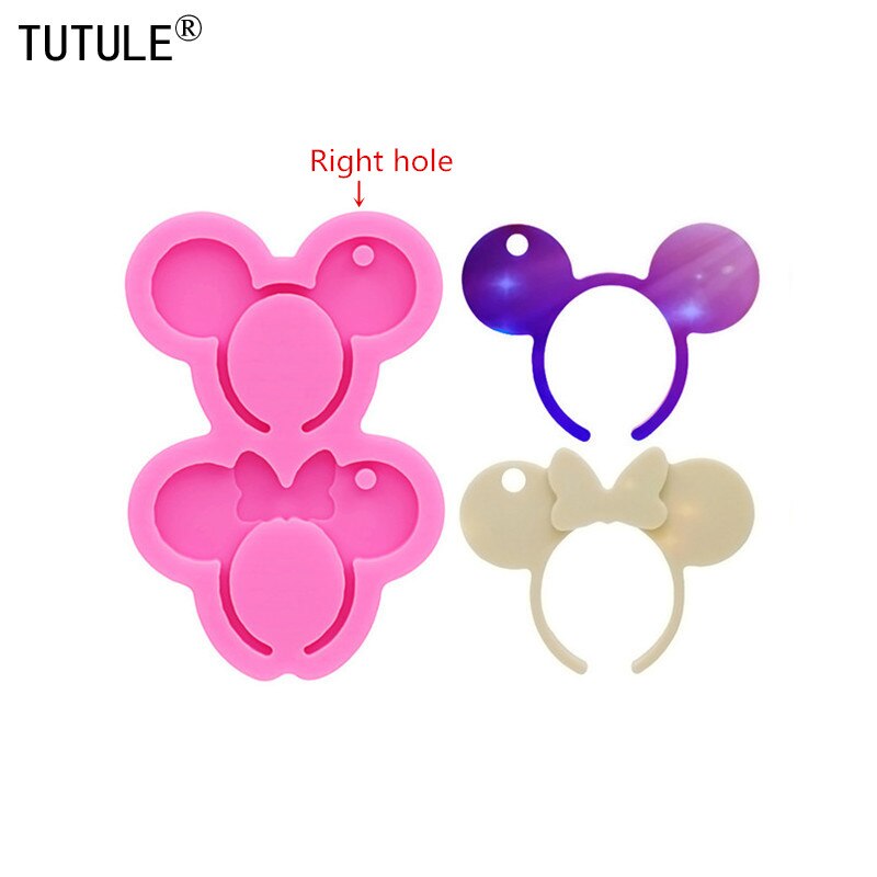 Shiny Mouse Headband Silicone Mold Resin Mouse Key... – Vicedeal