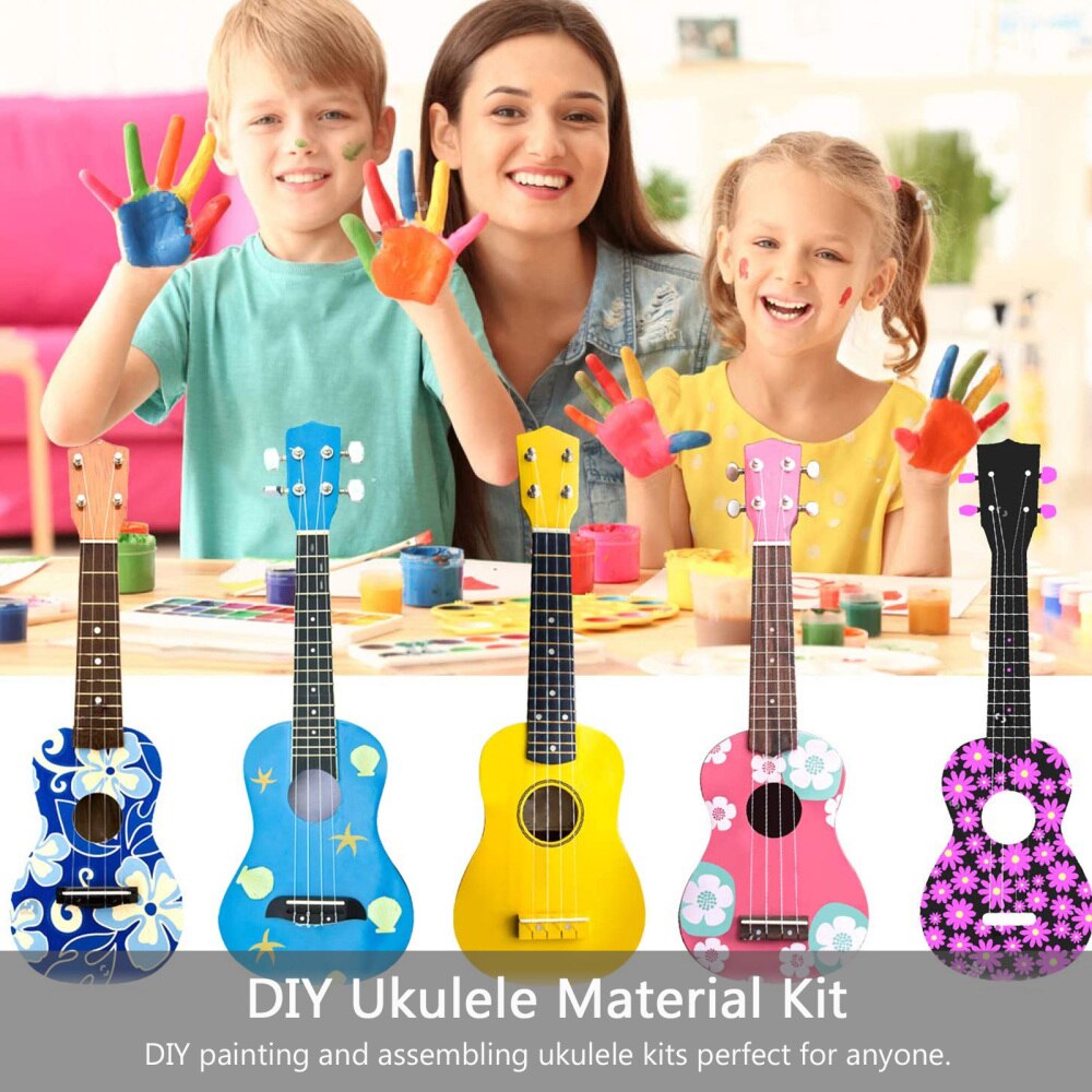 1 Set 21-Inch Diy Ukulele Kit Muziekinstrument Mat... – Vicedeal