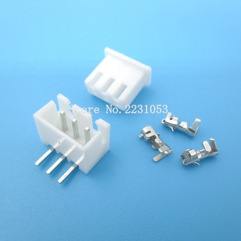 20 Sets XH2.54-3P Right Angle 3pin 2.54mm Pitch Te... – Grandado