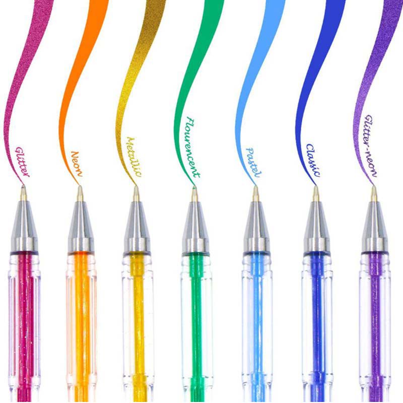 100 color color gel pen drawing color pen for scho... – Grandado