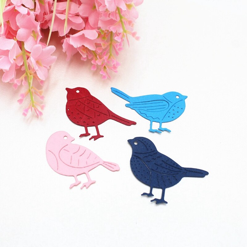 4 Pcs Lovely Bird Metal Cutting Dies Bird Stencil ... – Grandado