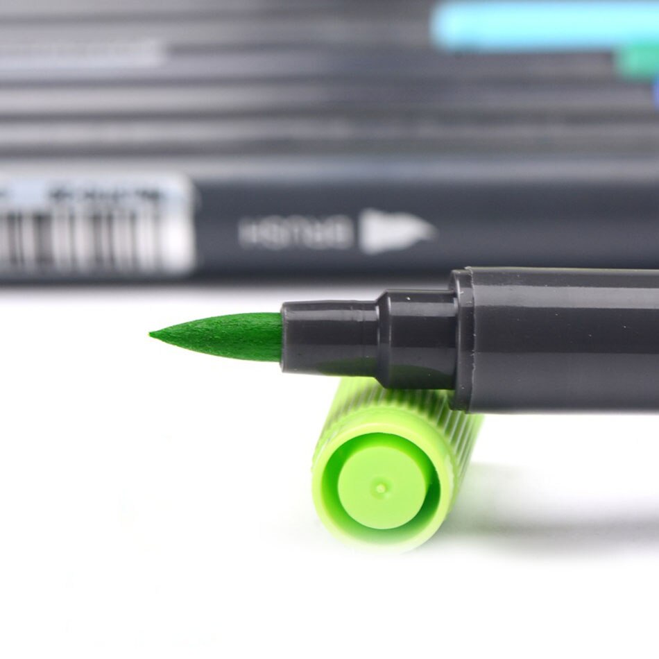 Sta 12/24/36/48/80 Kleur Kunst Borstel Schets Mark... – Grandado