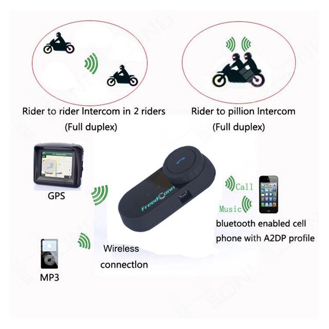 Freedconn TCOM-OS 100m BT Bluetooth Motorcycle Hel... – Grandado