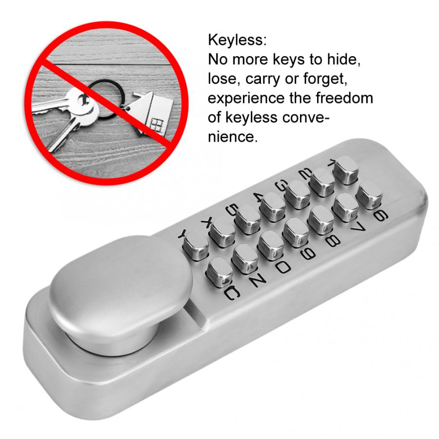Password Lock Waterproof Keyless Door Lock Combina... – Grandado