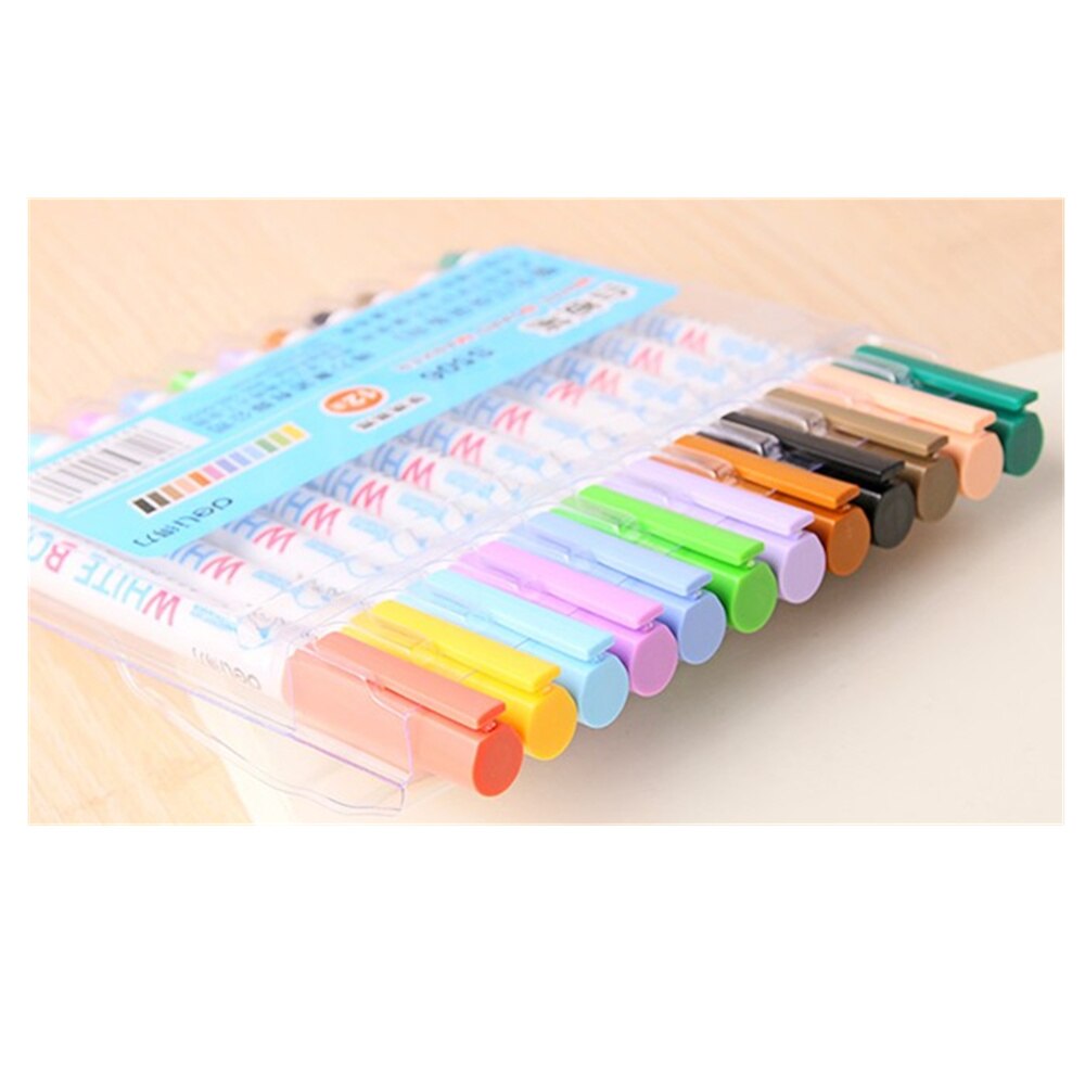 12 Colors/set Whiteboard Marker Non Toxic Dry Eras... – Grandado