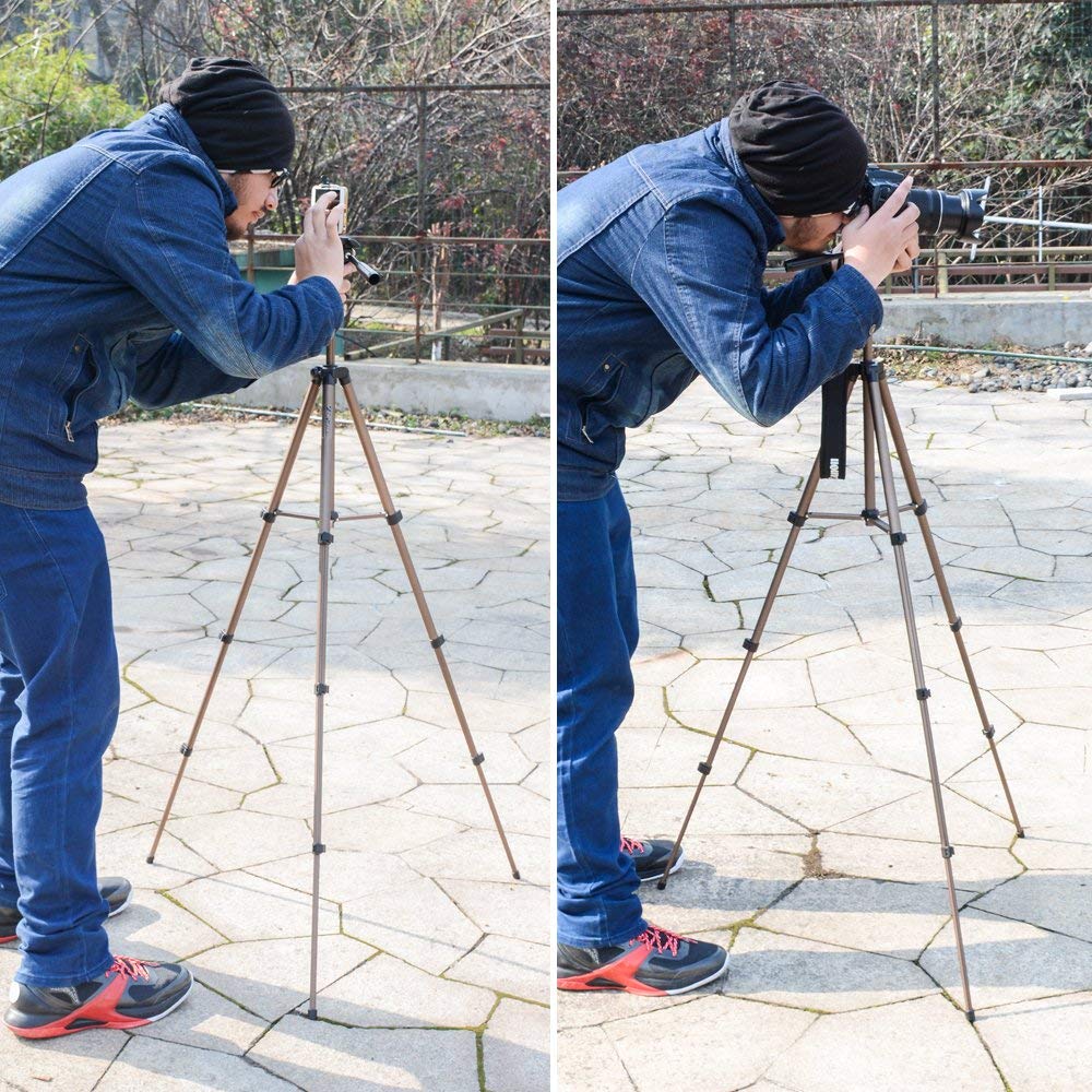 SHOOT WT3130 Protable Camera Tripod Stand with Roc... – Grandado