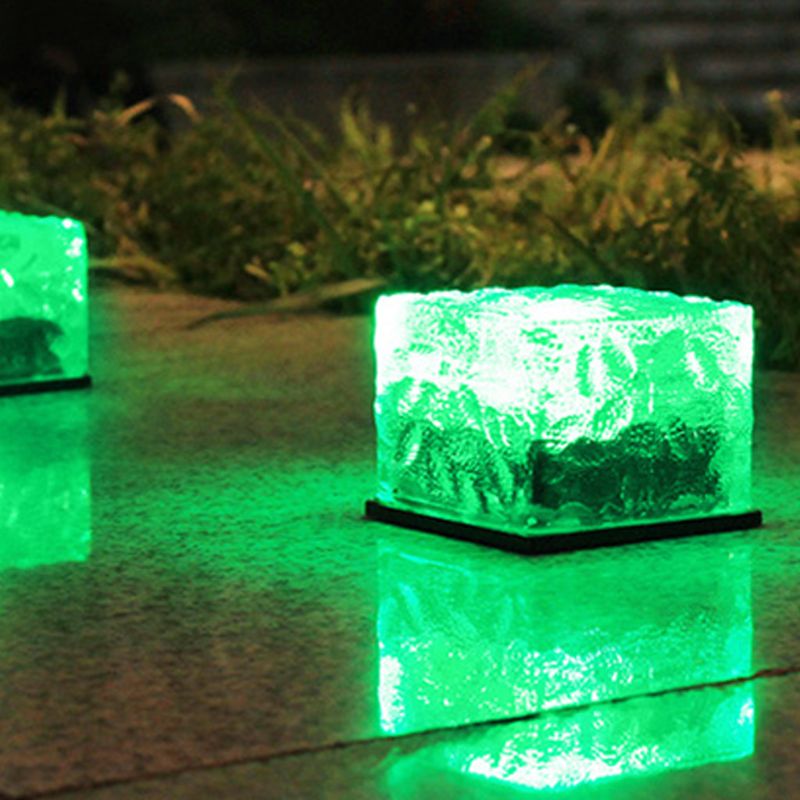 Solar LED Floor Tile Lights Rainproof Underground ... – Vicedeal