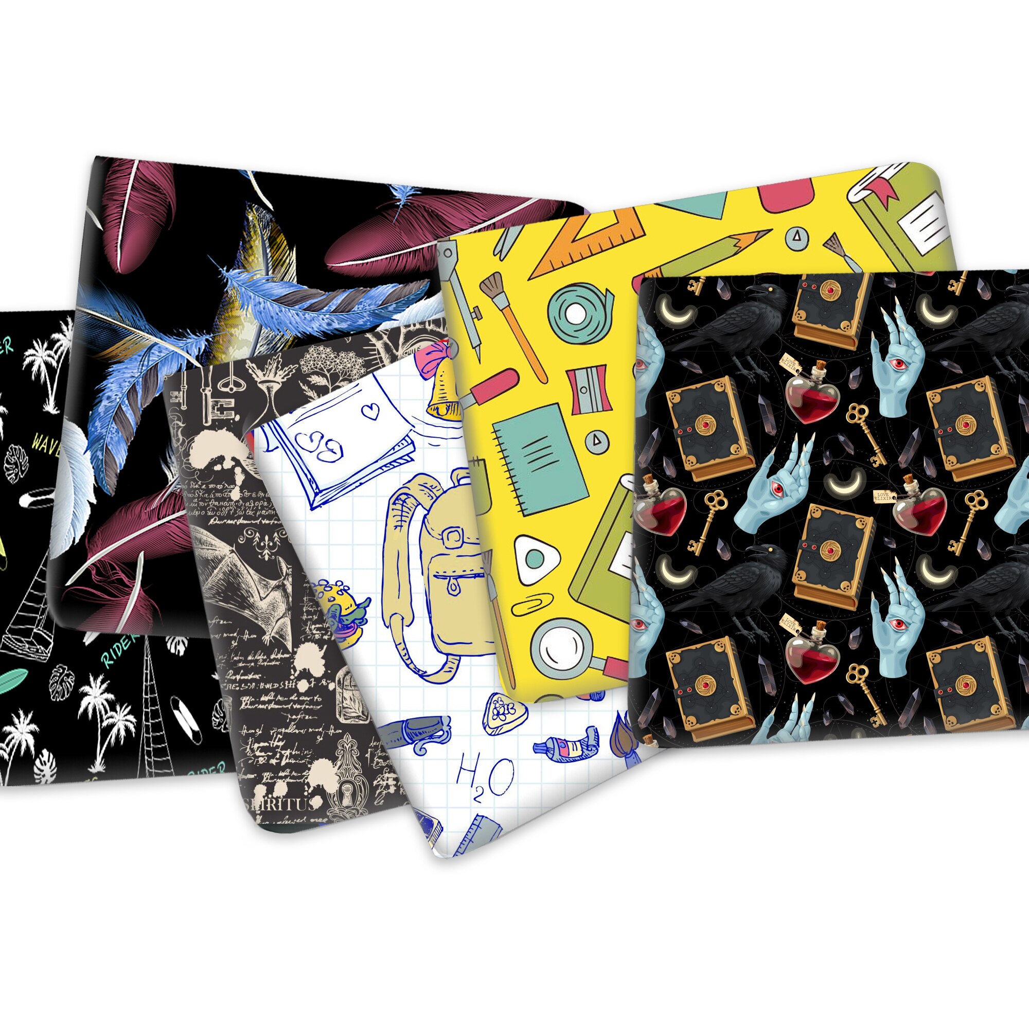 50*145cm Book Series Printed Polyester Cotton Fabr... – Vicedeal