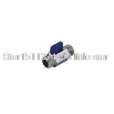 1/2" Male x Male BSPP Threaded 316 SS Mini Ball Va... – Grandado