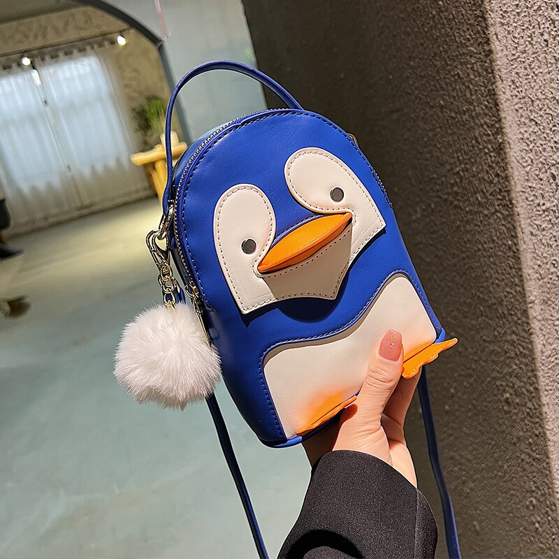 Cute Cartoon Penguin Purses and Handbags for Women... – Grandado