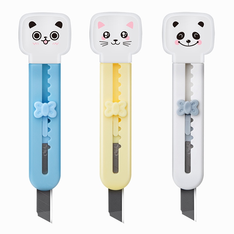 1Pcs Cute Mini Cartoon Cat Portable Utility Knife ... – Vicedeal
