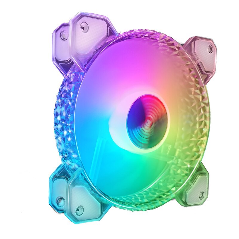 Rgb Diamond Facet Case Fans 120Mm Ultra-Stille Rgb... – Vicedeal