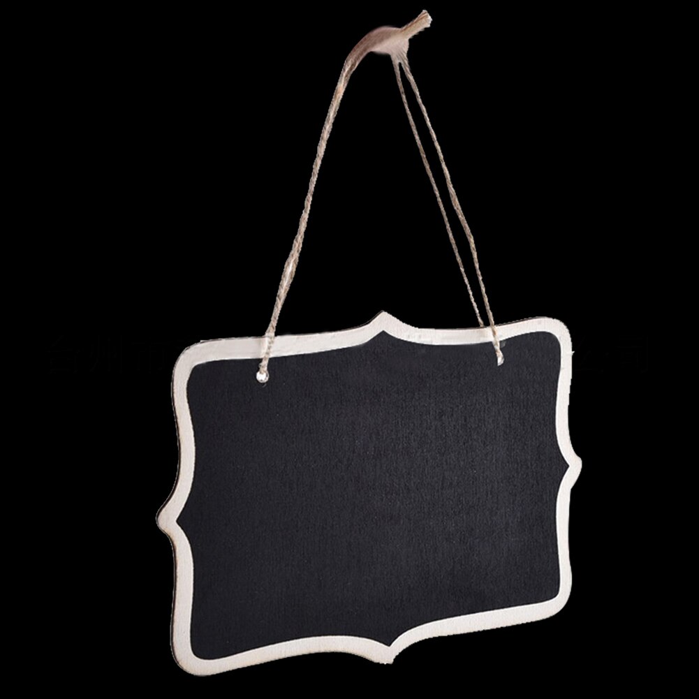 Small Blackboard Hanging Chalk Board Double Side S... – Vicedeal