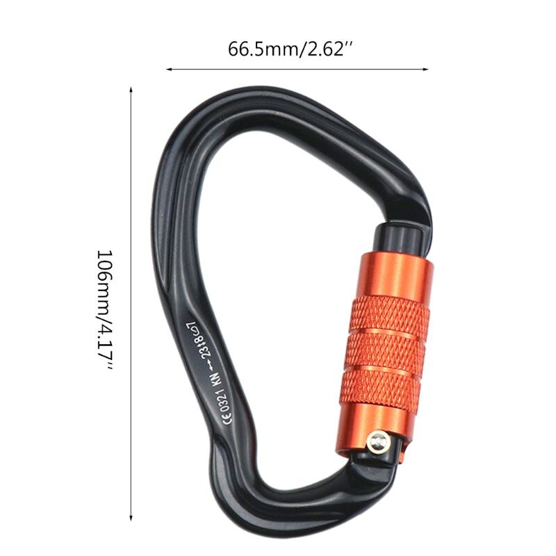 23KN Climbing Carabiner Auto Locking and Heavy Dut... – Grandado