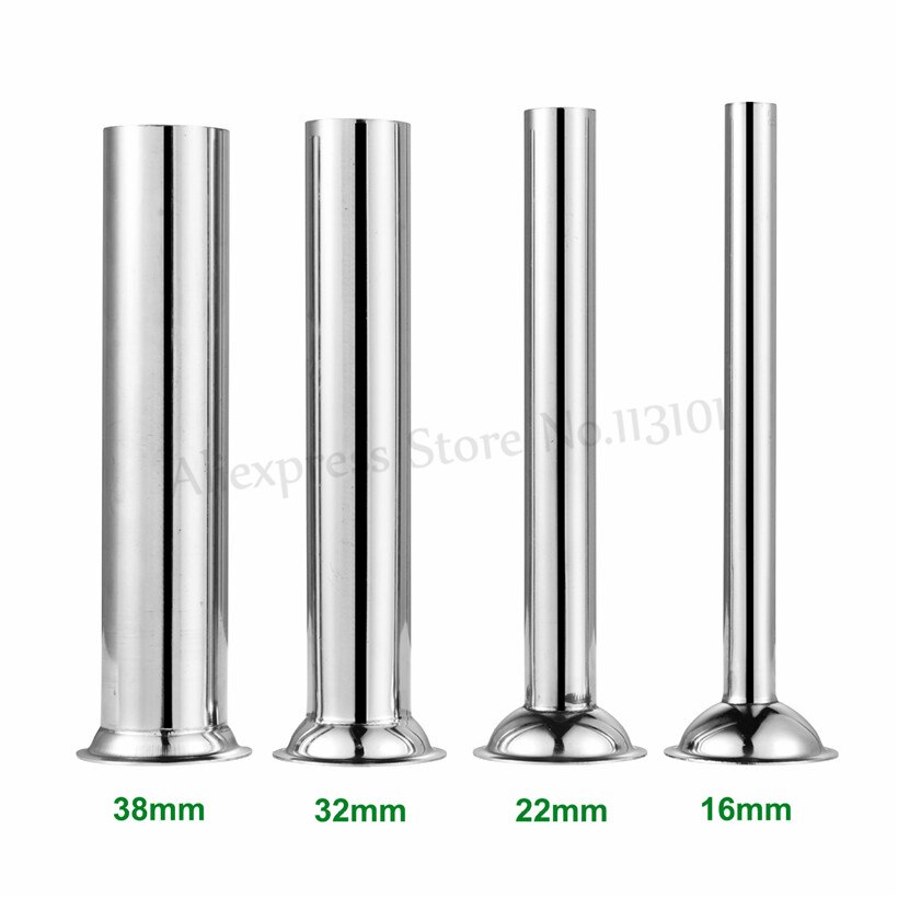 4 Pcs Stainless Steel Sausage Stuffer Tubes Funnel... – Vicedeal