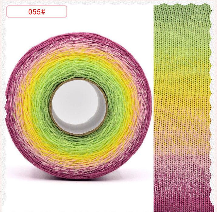 220-280g /1000M Rainbow Segment Dyed Summer Natura... – Vicedeal