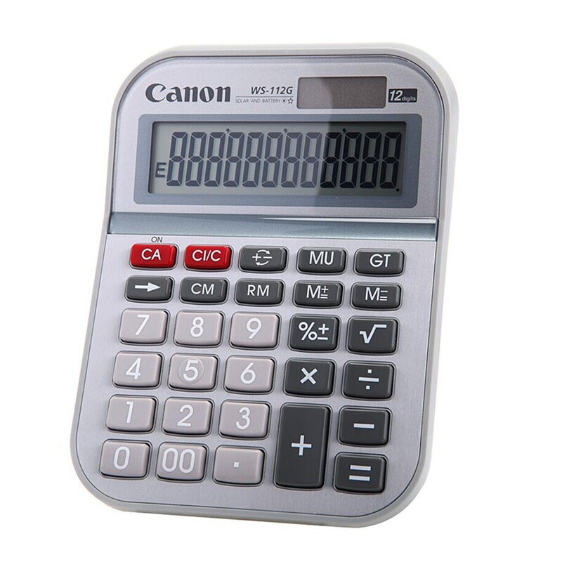 1pcs Canon WS-112G Financial Accounting Calculator... – Vicedeal