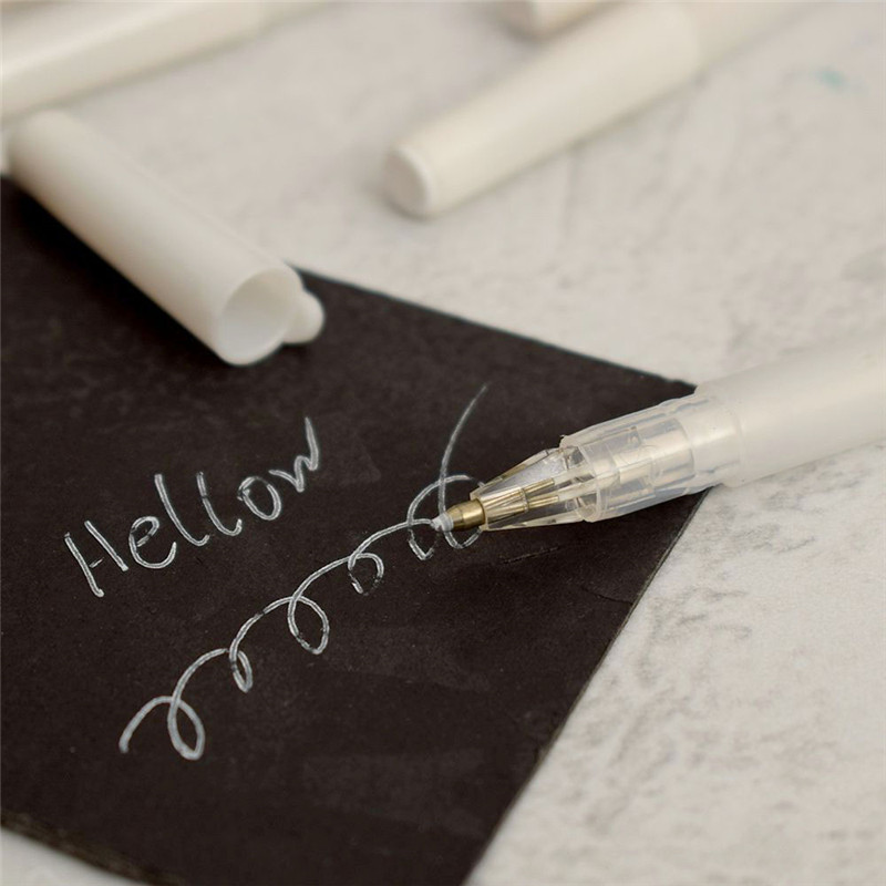 0.8mm White Ink Highlight Liner Sketch Marker Pen ... – Grandado