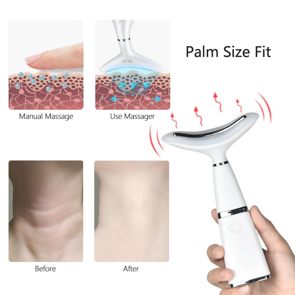 Hals und Gesicht Hebe Werkzeug, LED Photon Therapi... – Grandado