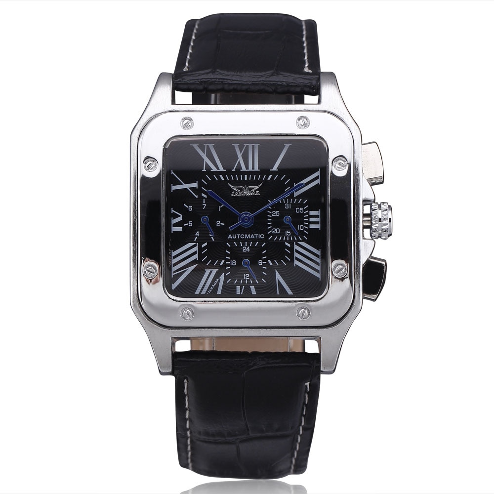 Luxury Watches Rectangle Dial Multi Function Watch... – Grandado