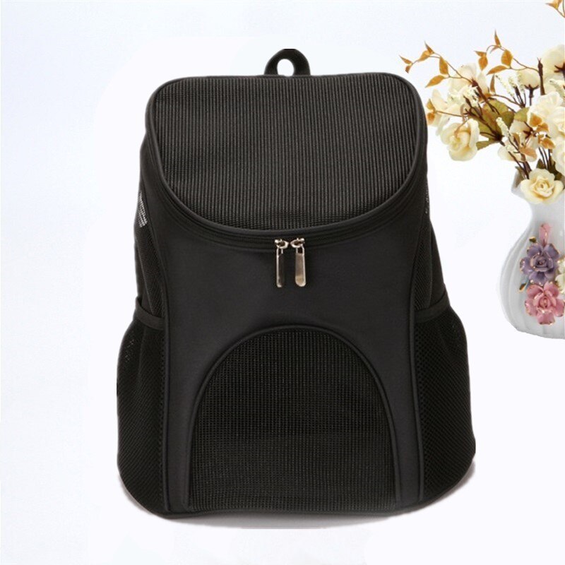 Pet Dog Cat Backpack Travel Carrier Double Shoulde... – Grandado