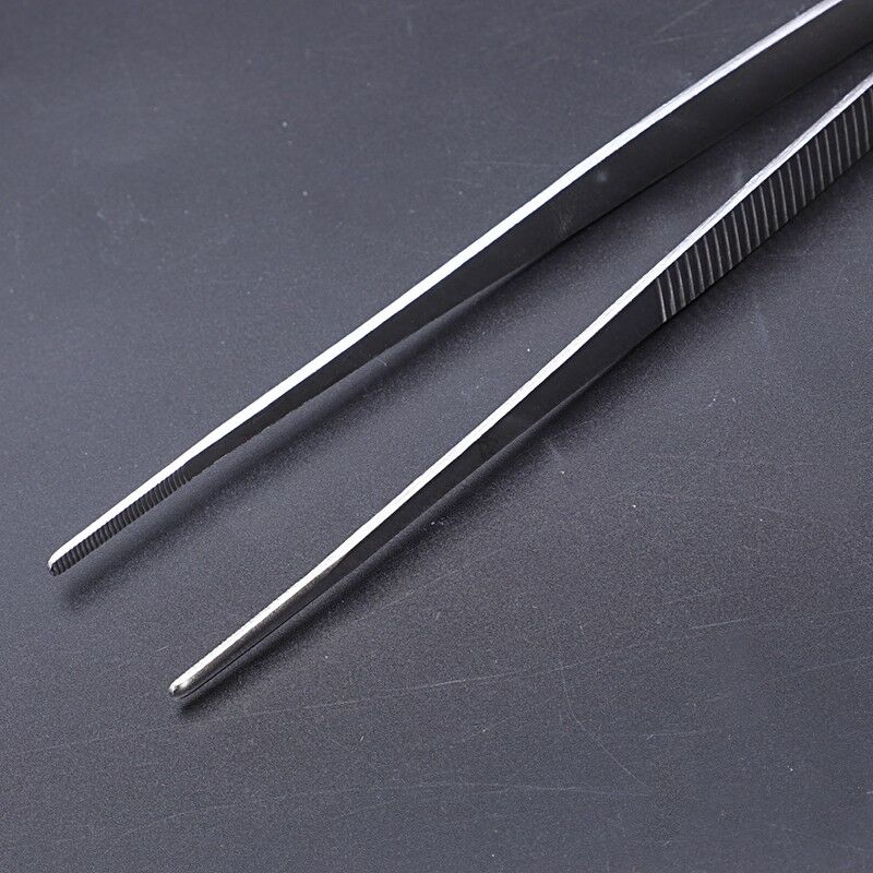 2pcs 25cm Stainless Steel Straight and Curved Nipp... – Grandado