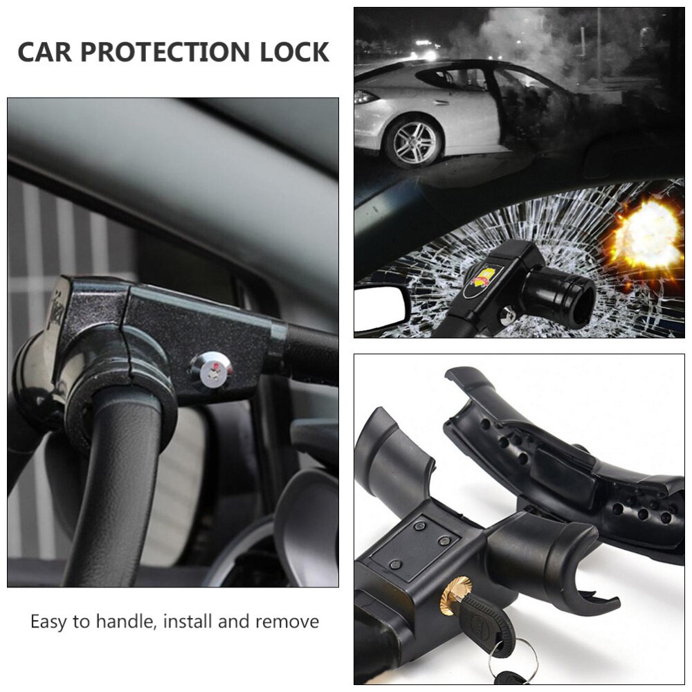 1 Pc Novel Steering Wheel Lock Convenient Trolley ... – Grandado