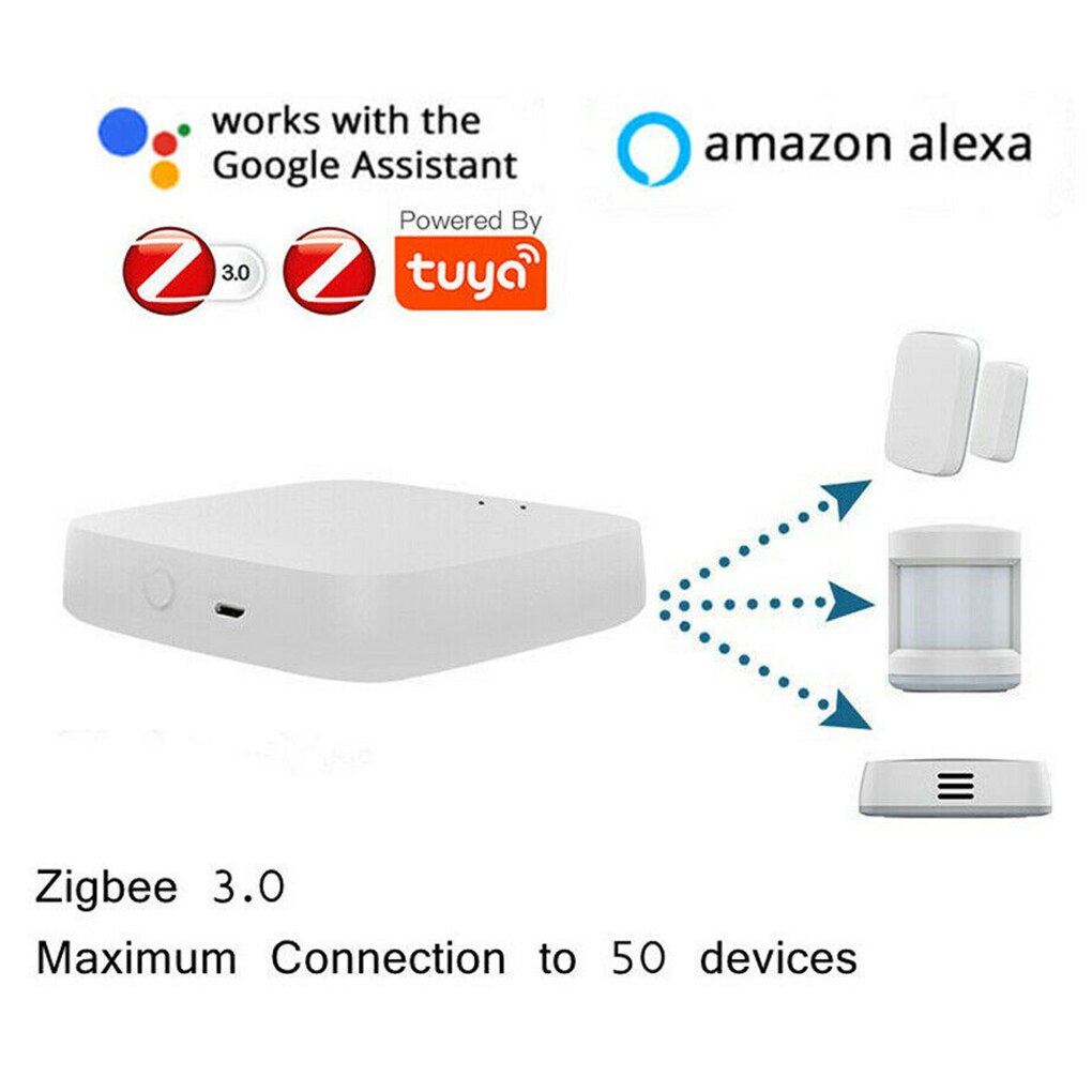 Tuya ZigBee Wireless/Wired Gateway 3.0 Smart Hub, ... – Vicedeal