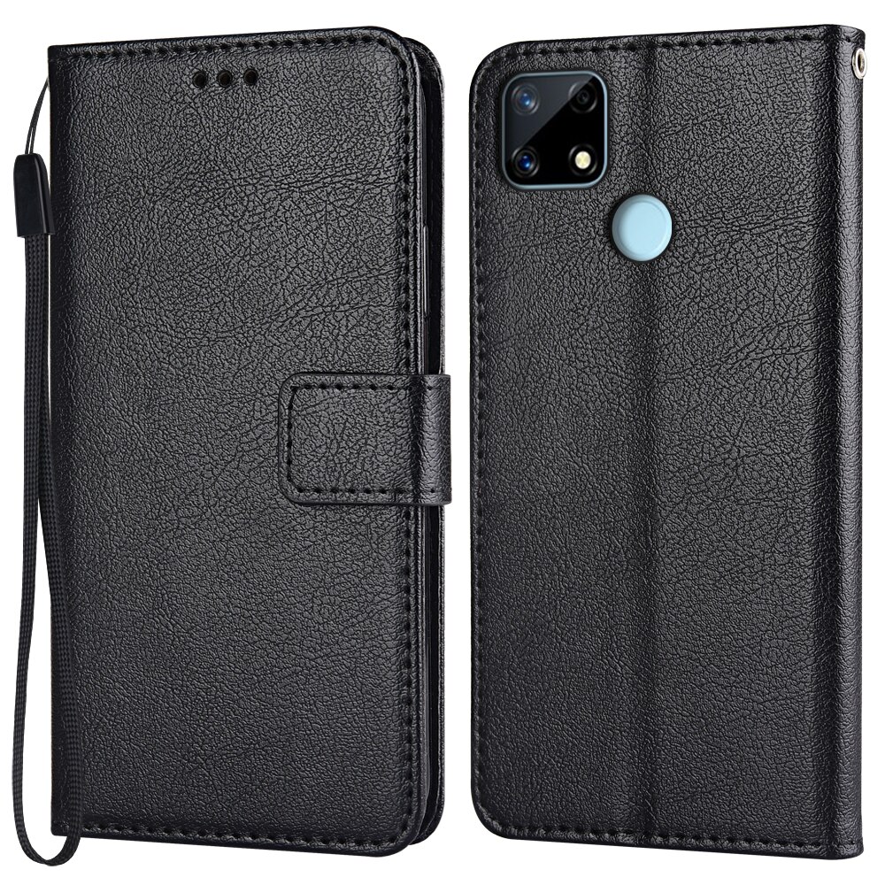 Flip Wallet PU Leather Case For Realme C12 C 12 RM... – Grandado