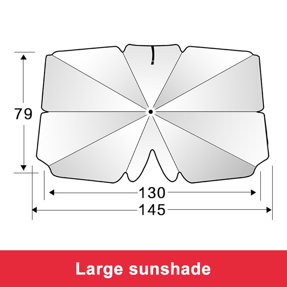 Car Sun Shade Protector Parasol Auto Front Window ... – Vicedeal