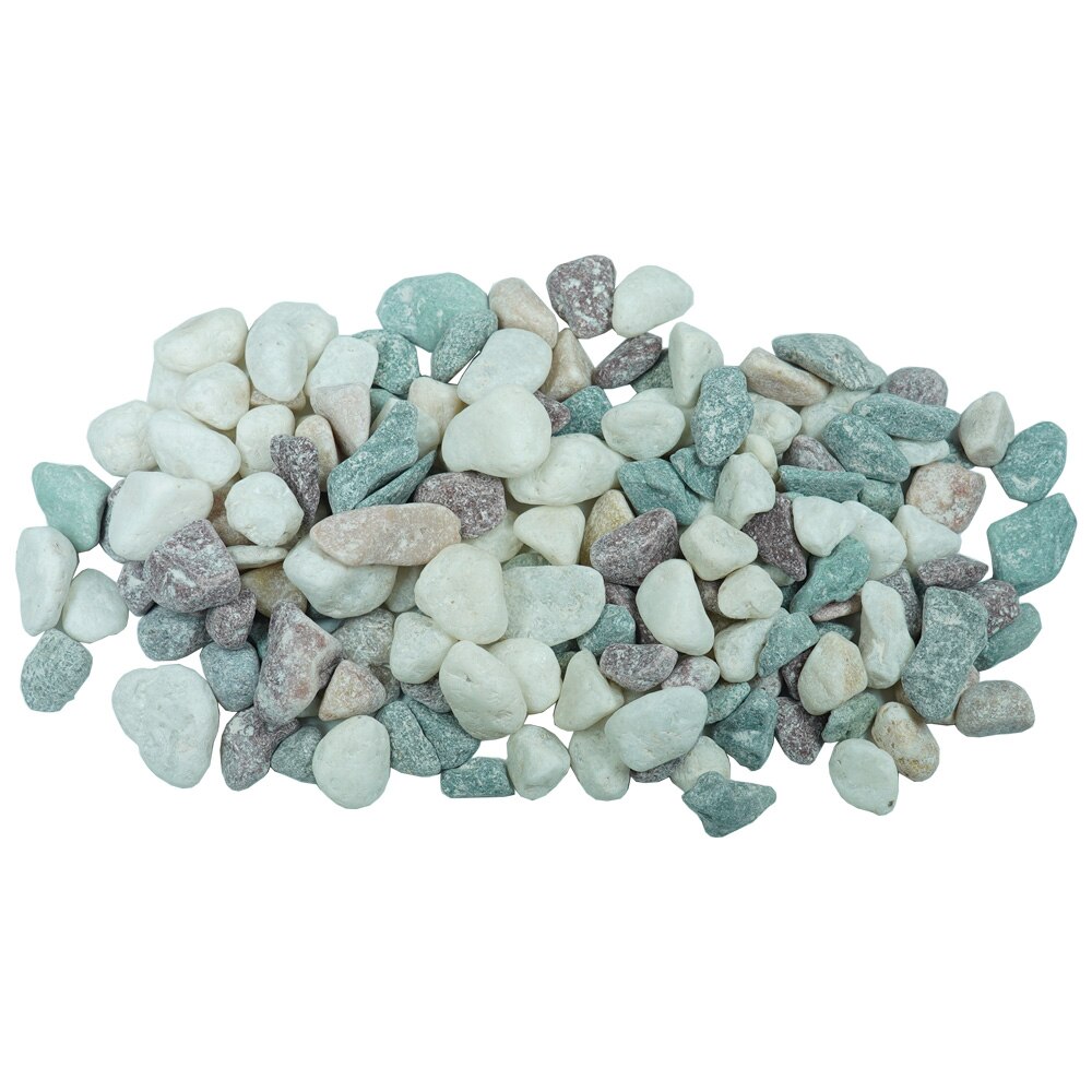 Natural Mini Assorted Polished River Sand Stones R... – Grandado