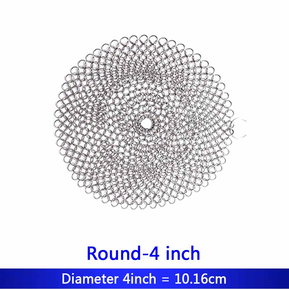 4in-6in 316 Cast Iron Cleaner Kitchen Rust Pot Pan... – Grandado