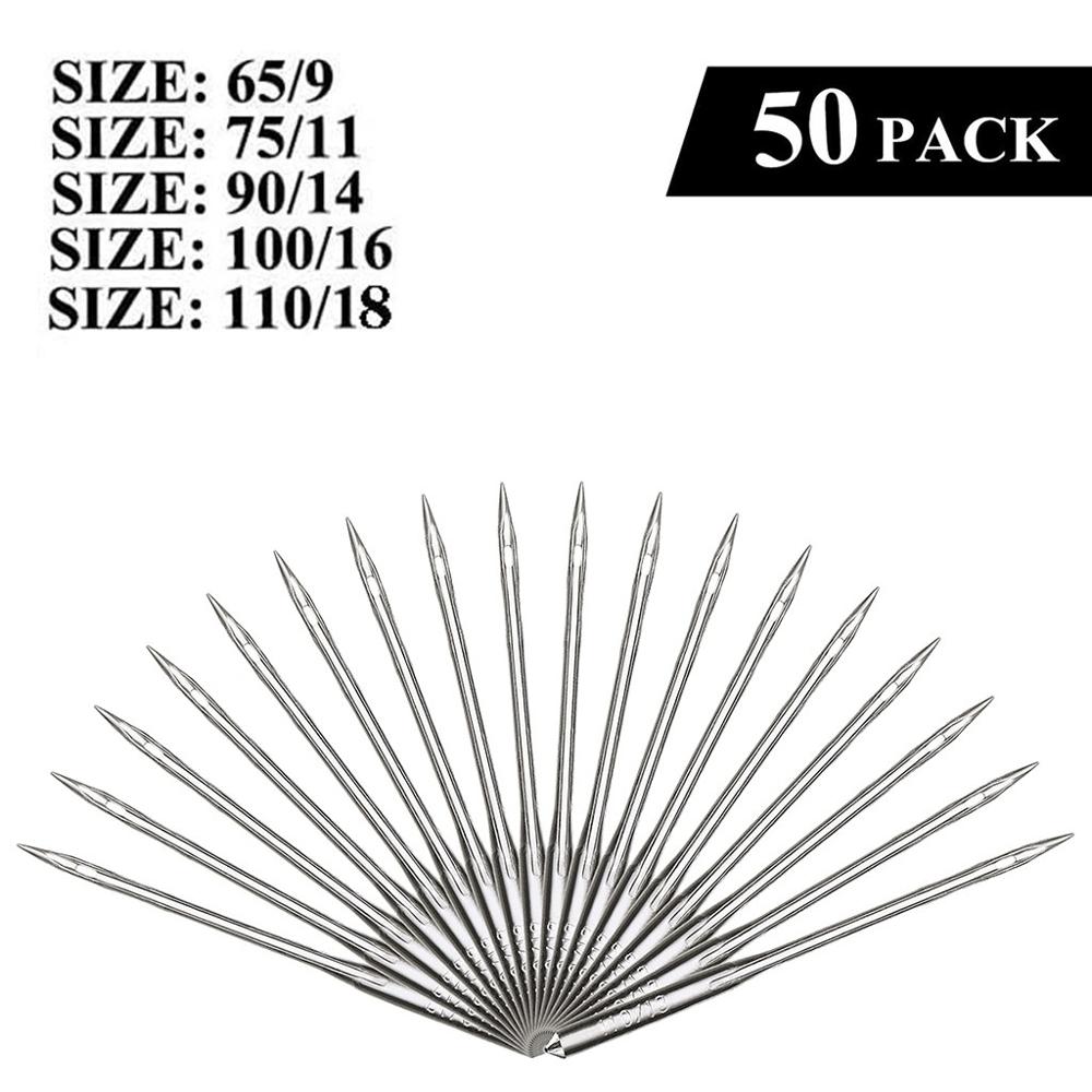 Sewing Machine Needles 50 Count, Universal Regular... – Vicedeal