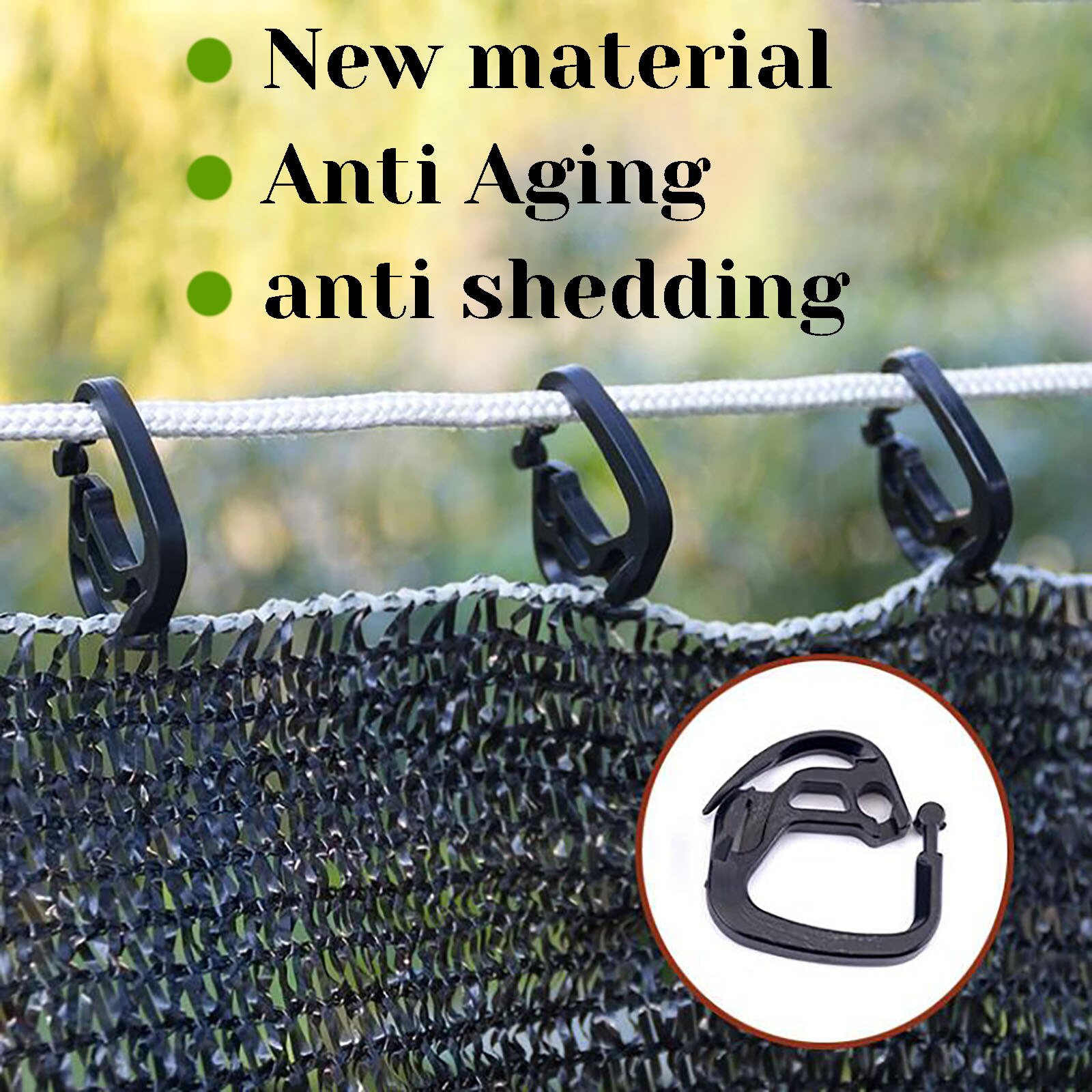 50pcs Shading Net Hook Agriculture Greenhouse Suns... – Grandado
