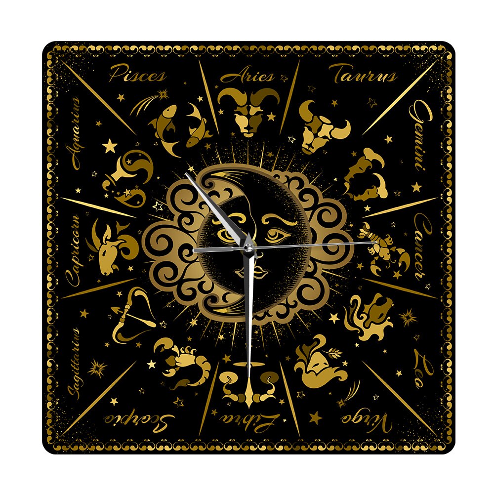 Retro Style Zodiac Signs Horoscope Astrology Decor... – Grandado