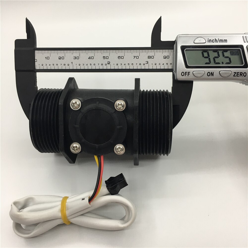 3.5-24Vdc YF-DN40 G1.5 Plastic Hall Turbine Water ... – Grandado