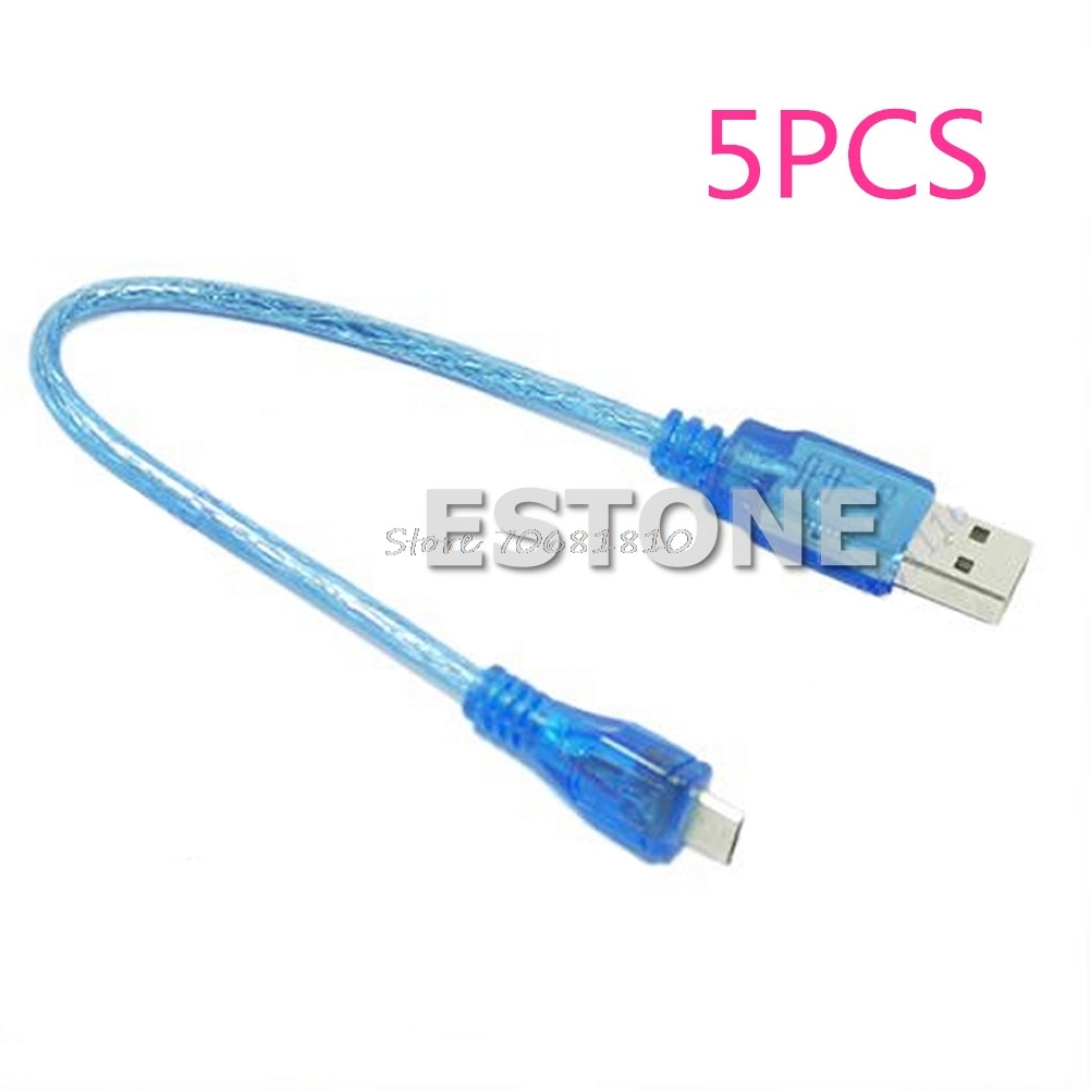 5 Stks/partij Korte Usb 2.0 A Male Naar B Male Mic... – Vicedeal