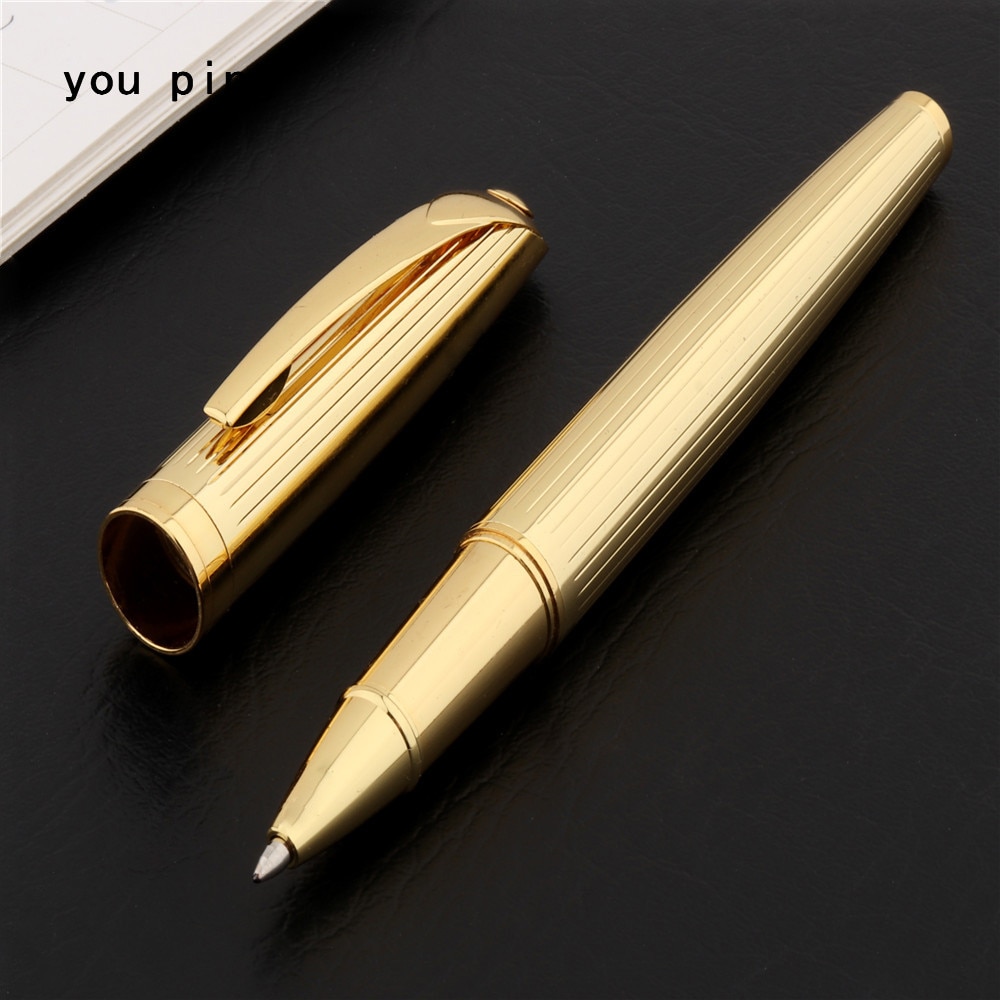 Luxury pen 020 Golden line Business office Rollerb... – Vicedeal