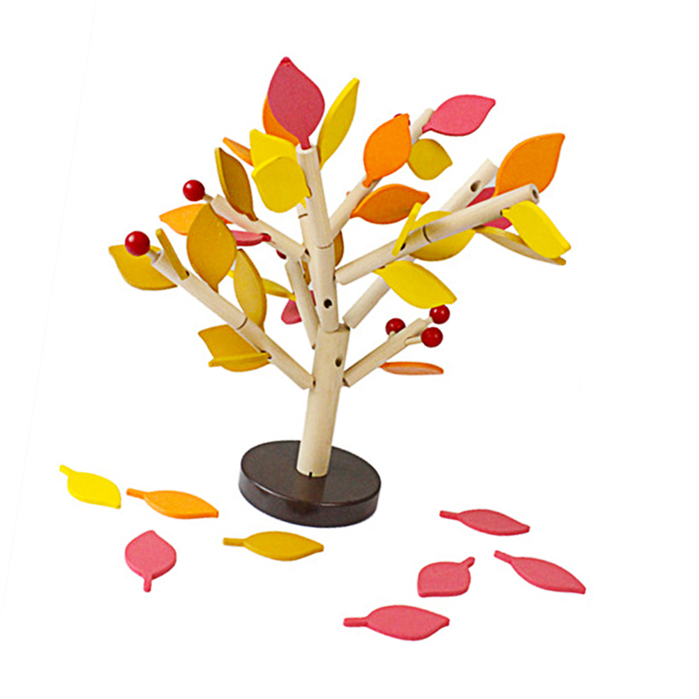 1 Set Assembled Tree Block Tree Puzzle Educational... – Grandado