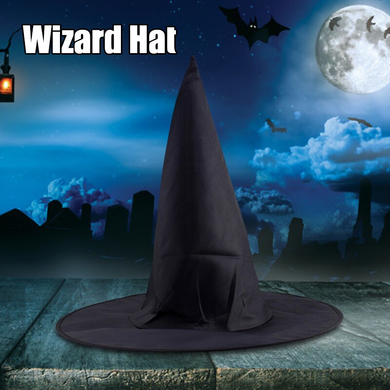 Good Healthy Steeple Wizard Hats Halloween Black W... – Vicedeal